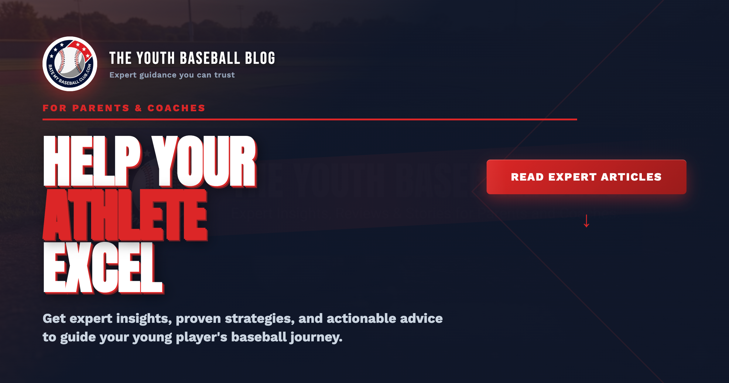 Expert Youth Baseball Guidance for Parents & Coaches
